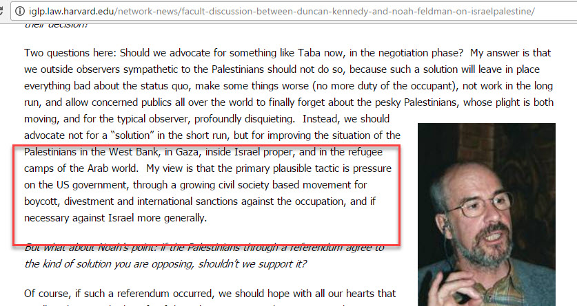 Duncan Kennedy - Canary Mission