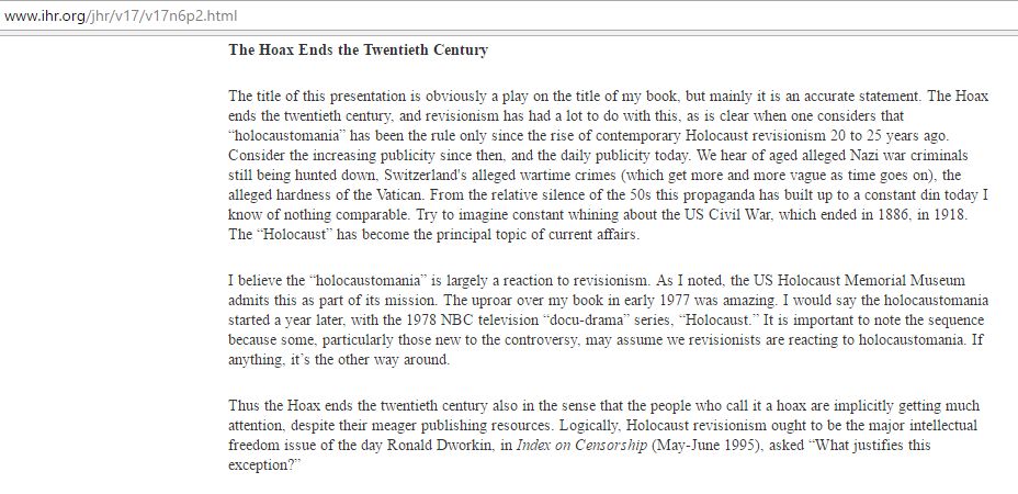 Arthur Butz - Canary Mission