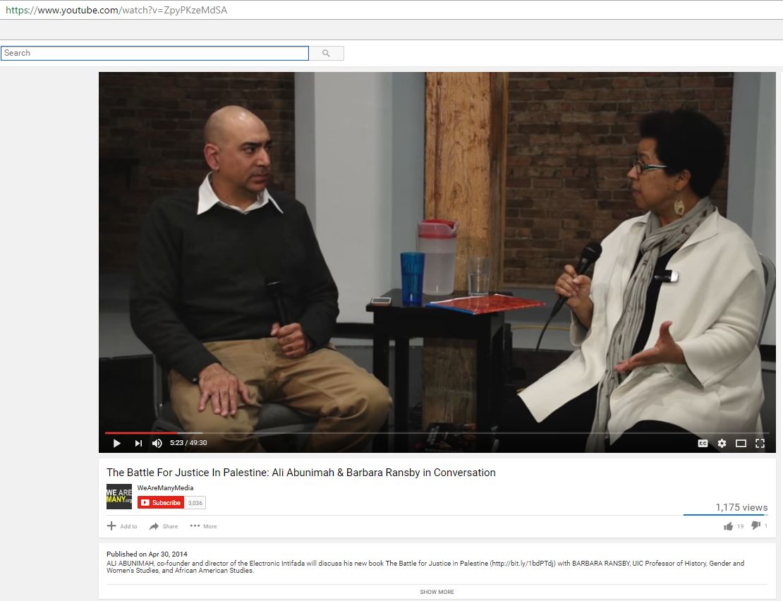 Barbara Ransby - Canary Mission